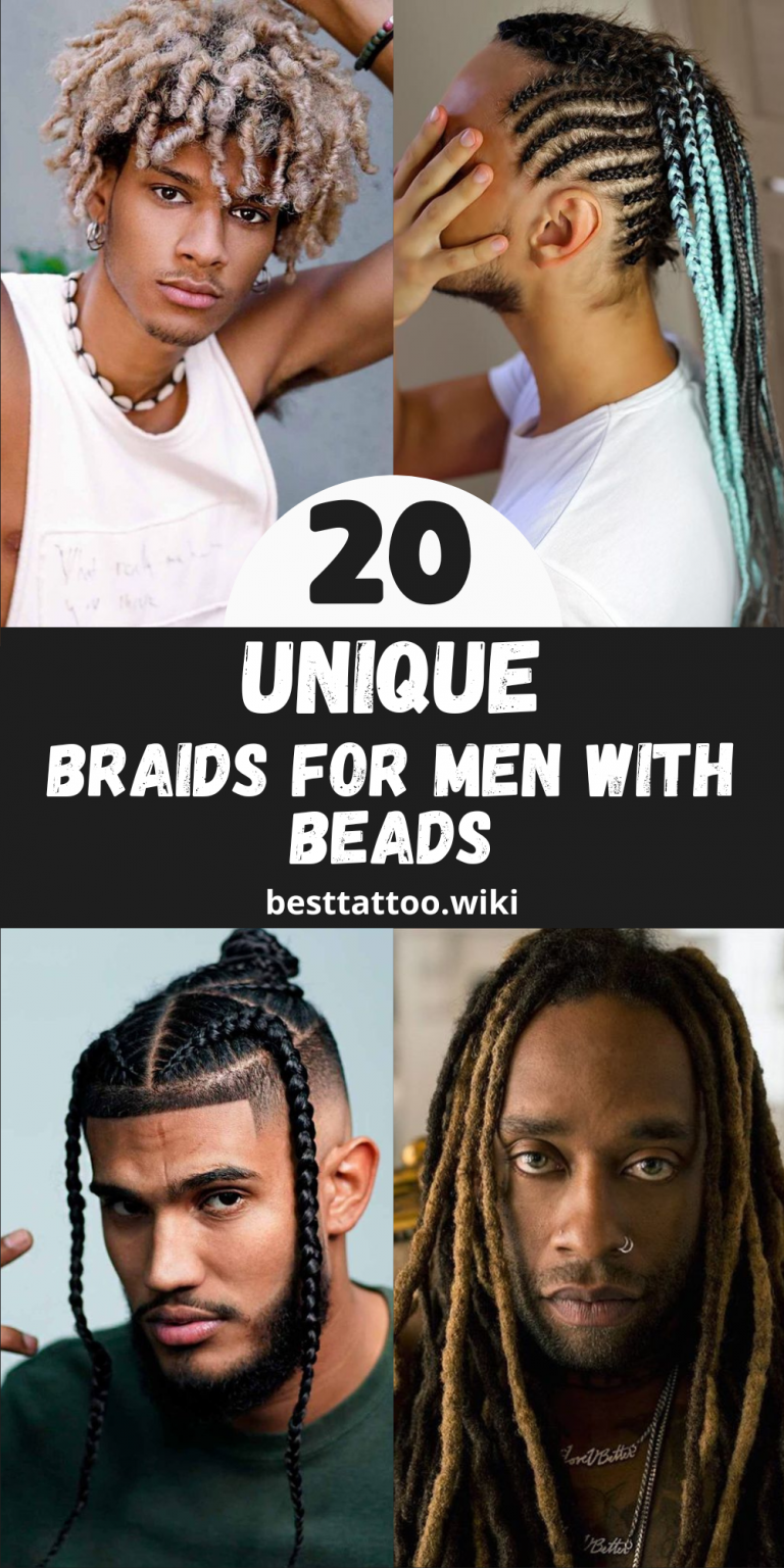 Captivating Braids for Men with Beads: 20 Trendsetting Styles of 2024