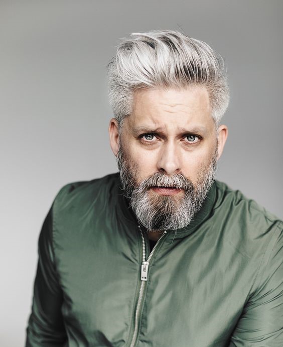 Explore Sophisticated Silver Fox Beards: 17 Top Styles for the Modern ...