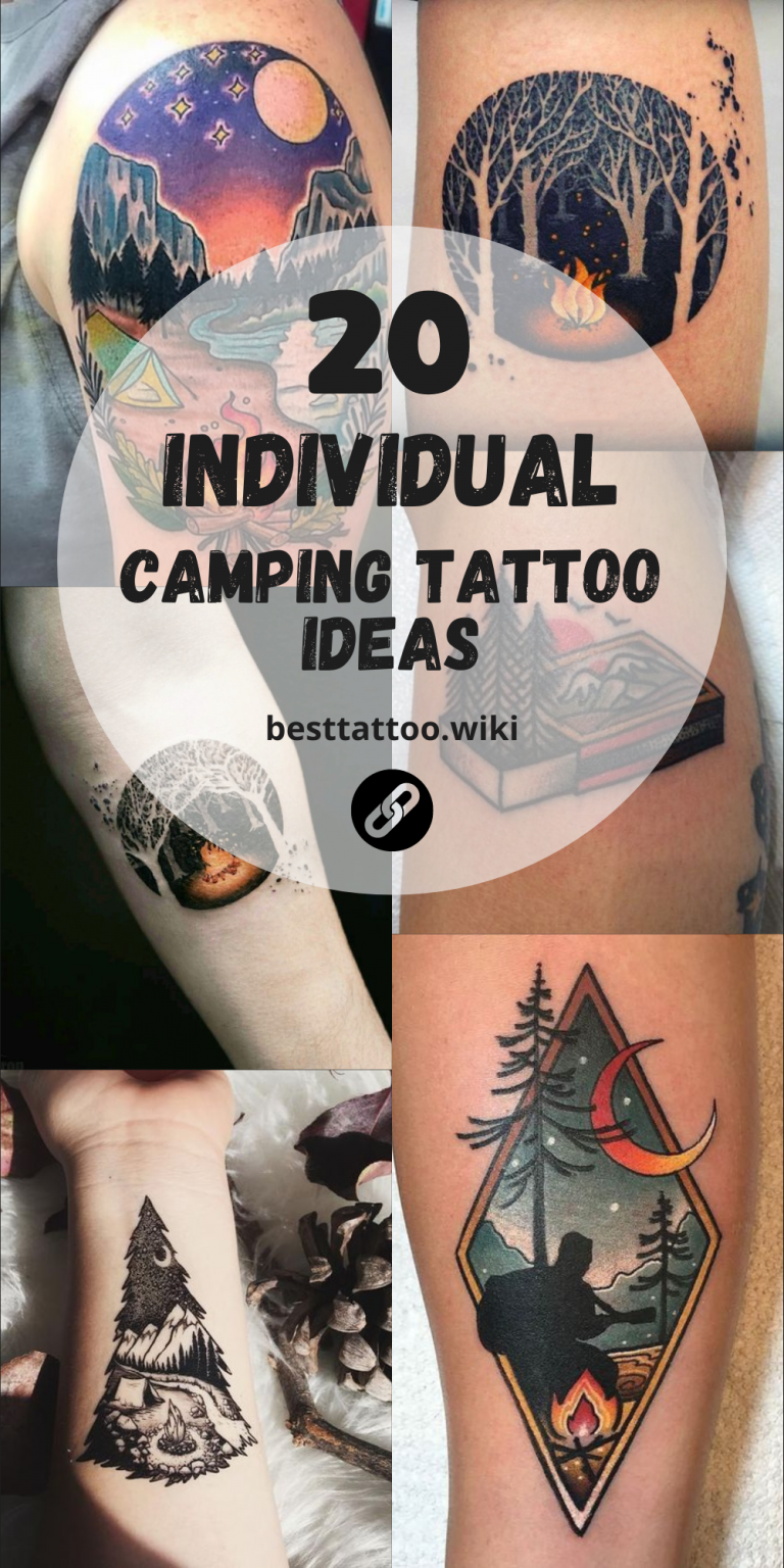 Discover the Great Outdoors on Your Skin: 20 Inspiring Camping Tattoo ...