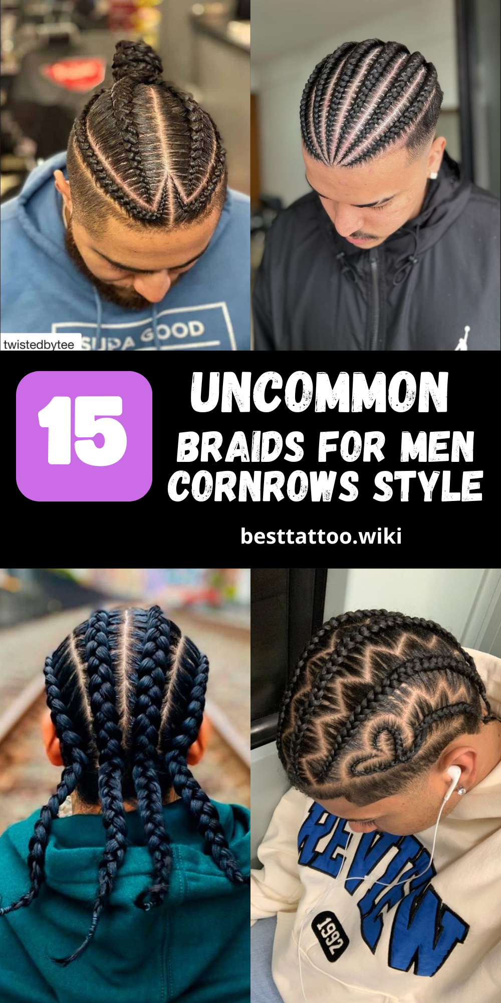 Discover Top 15 Men's Cornrows Styles 2024: Innovative Braiding ...
