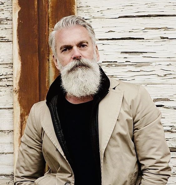 Explore Sophisticated Silver Fox Beards: 17 Top Styles for the Modern ...