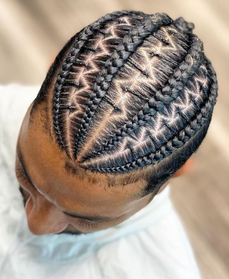 Top 19 Zig Zag Cornrows for Men in 2024: Unleash Your Style with Bold ...