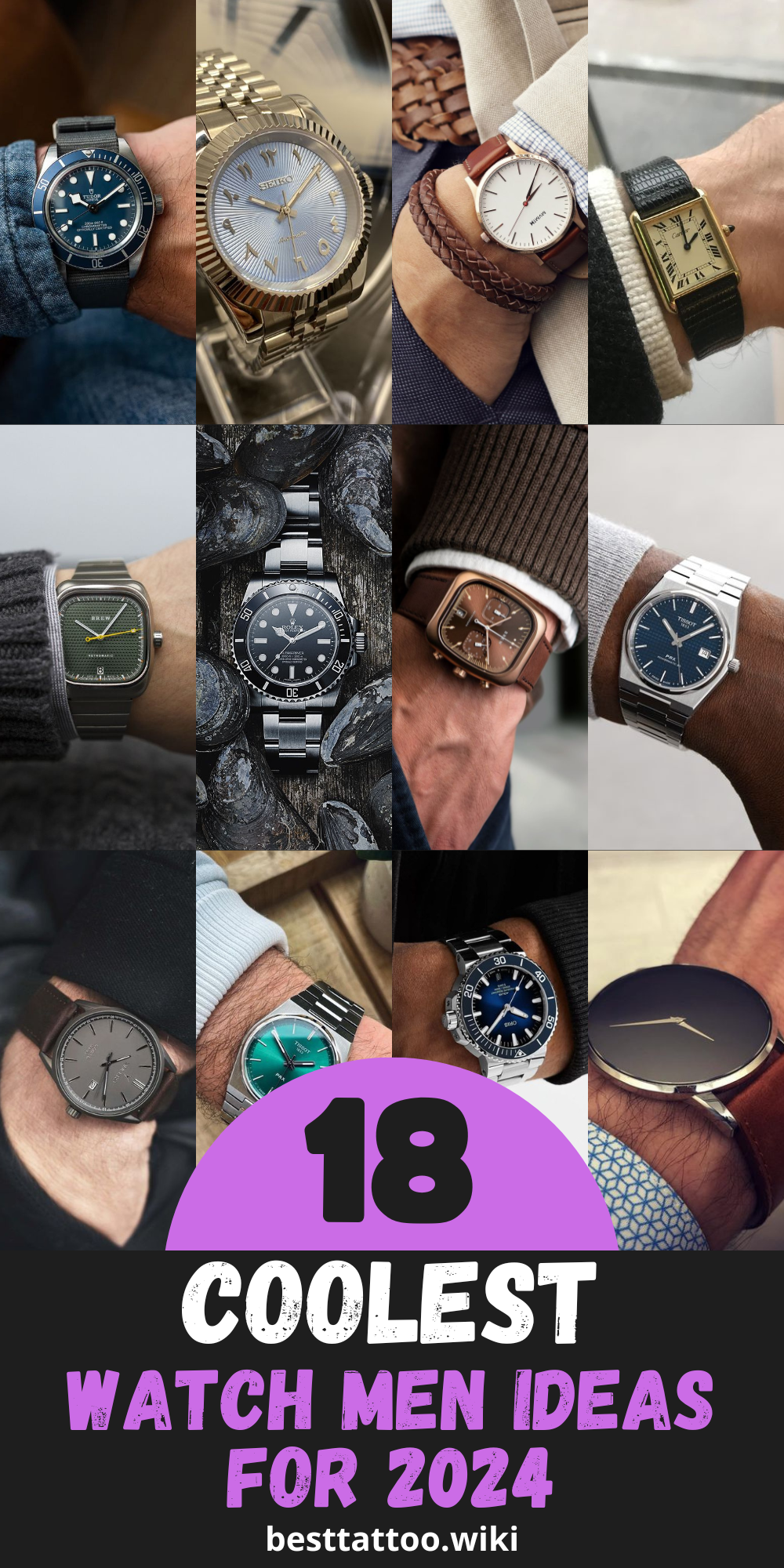 Discover Top 18 Men's Watches for 2024: Timeless Style Meets Modern ...