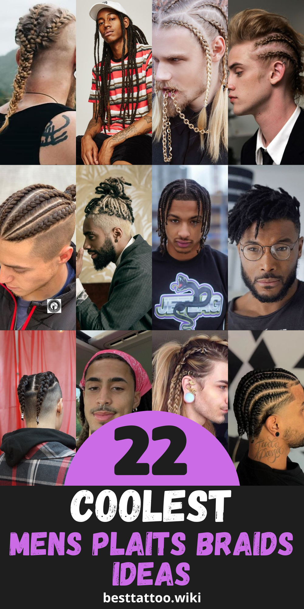 Explore Top 22 Men's Plait Braids Hairstyles for 2024 – From Classic to ...