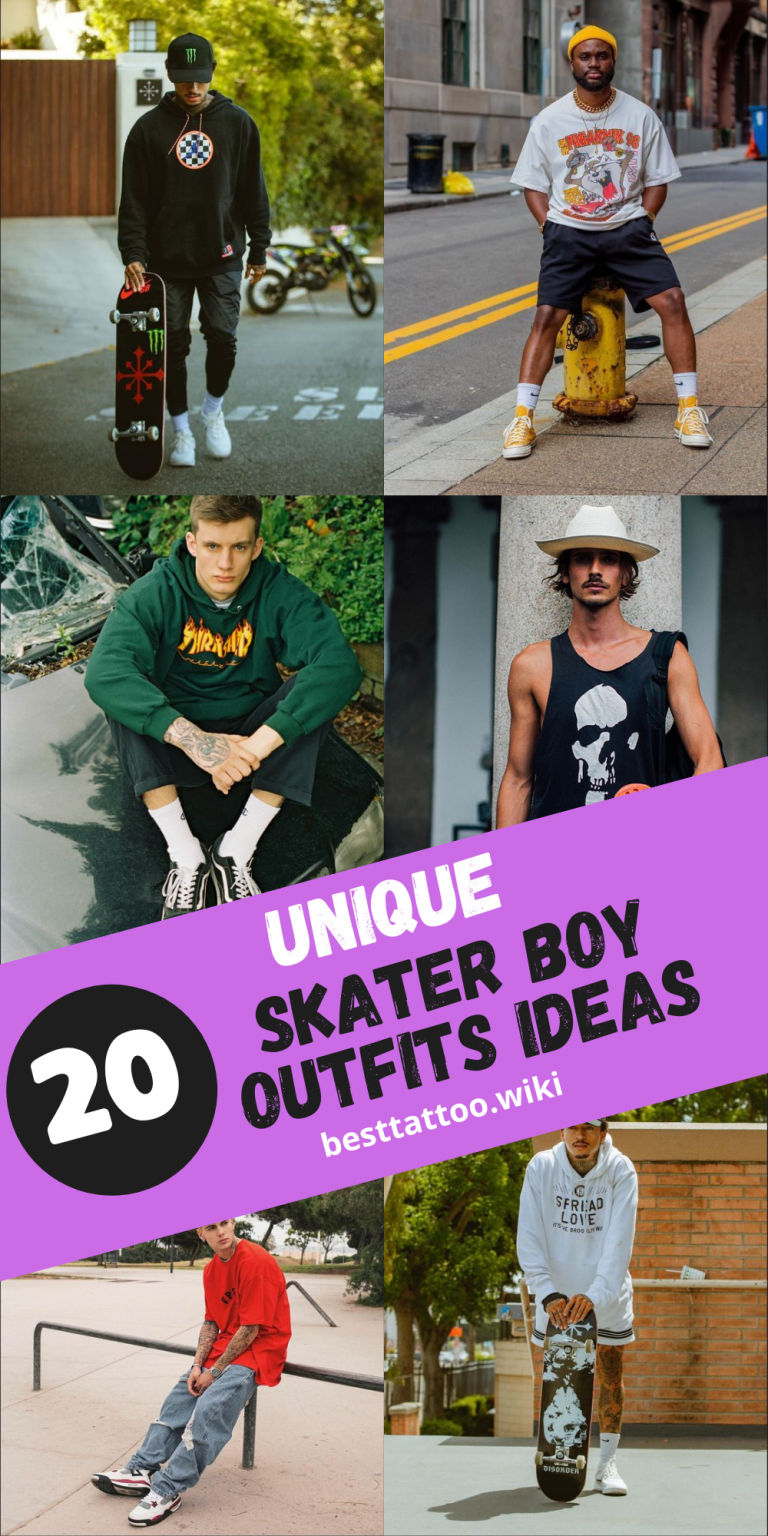 Skate into 2024 with 20 Trendy Skater Boy Outfits: From Vintage Flannel ...
