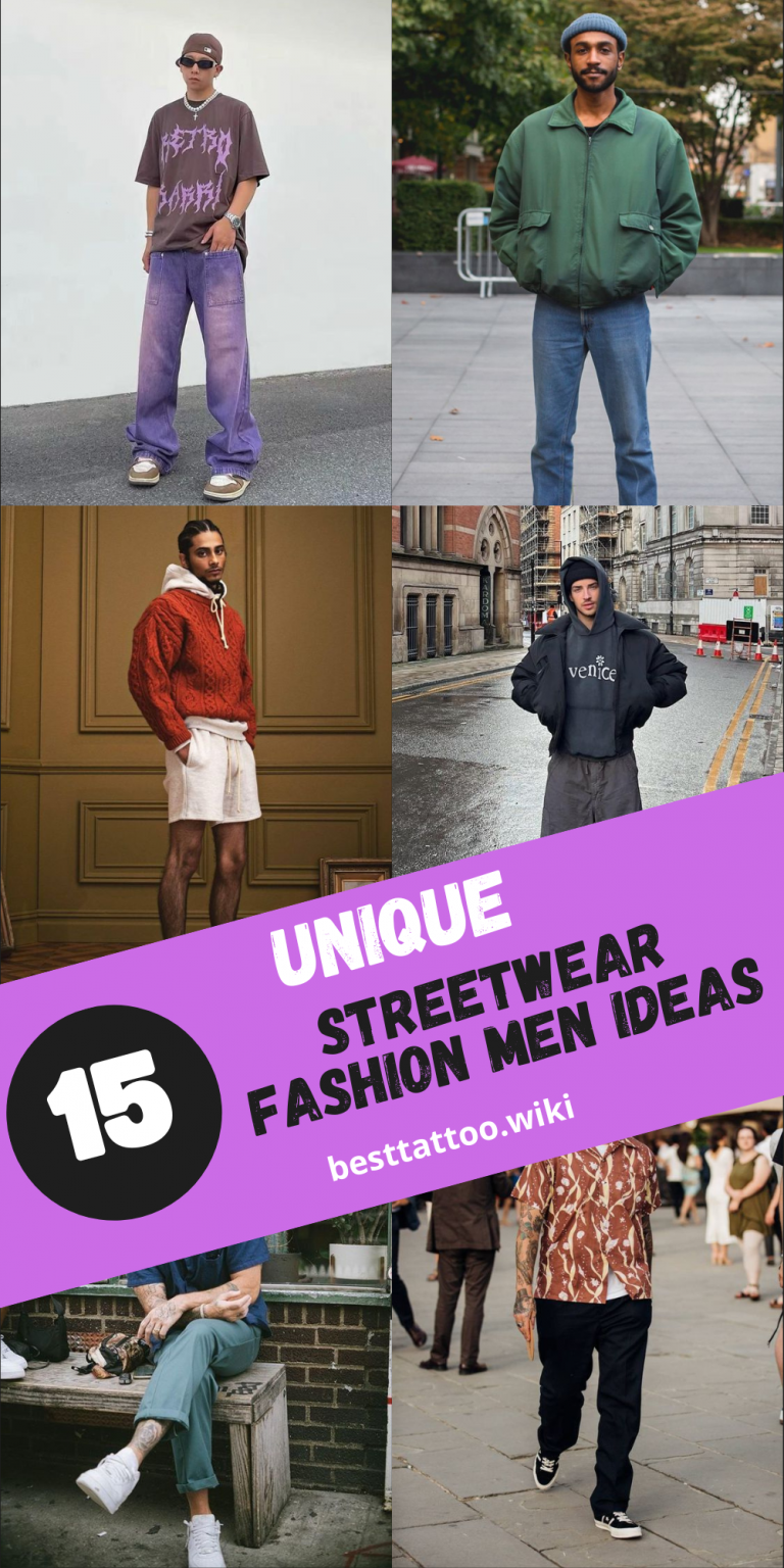 Explore Top 15 Men's Streetwear Outfits 2024: Urban Style Essentials ...