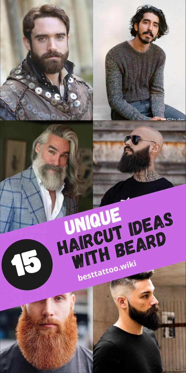 Top 15 Trendsetting Haircuts with Beards for 2024 - Discover Your Style Now