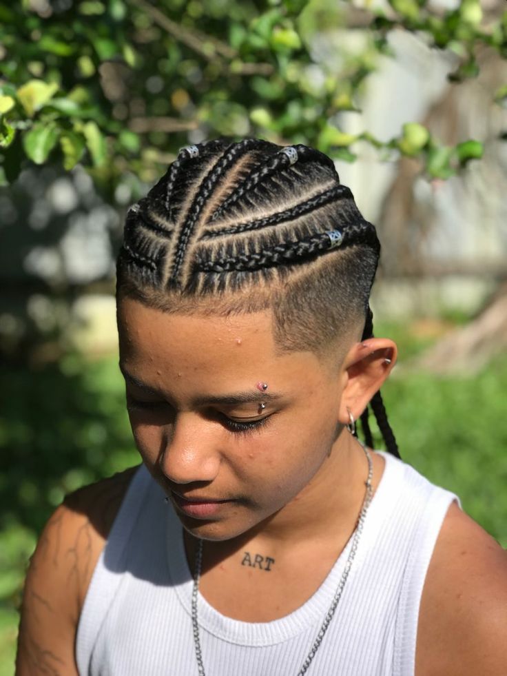 Explore 17 Top Braids for Men with Fade Short Hair - Trendy Styles of 2024