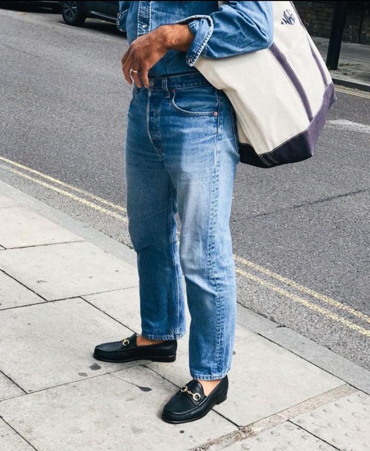 Elevate Your Style: 18 Trendsetting Men's Jeans and Loafers Outfits for ...