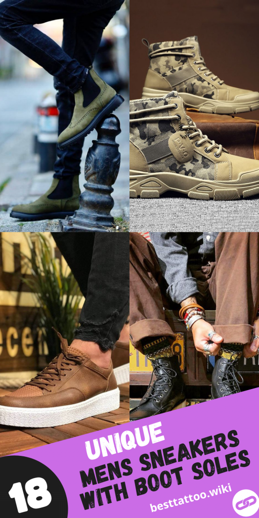 18 Men's Sneakers with Boot Soles 2024: Merging Rugged Utility & Urban ...