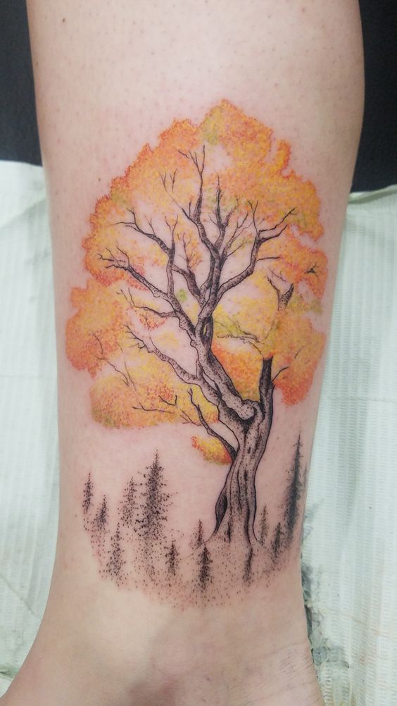 Discover 15 Stunning Aspen Tree Tattoo Ideas: Inspiring Designs for ...