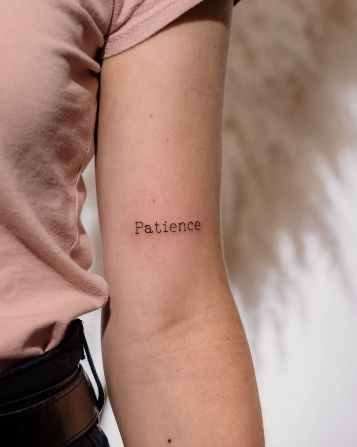 Explore the Tranquil Beauty of Patience Tattoos - Top 15 Inspiring ...