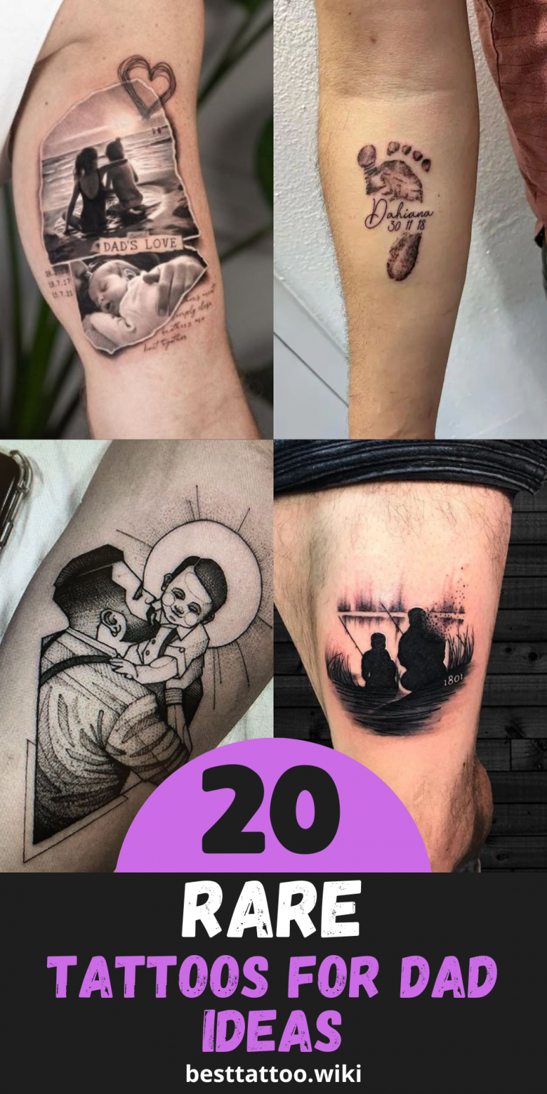 Inspirational 20 Tattoos for Dad 2024: Celebrate Fatherhood with Unique ...