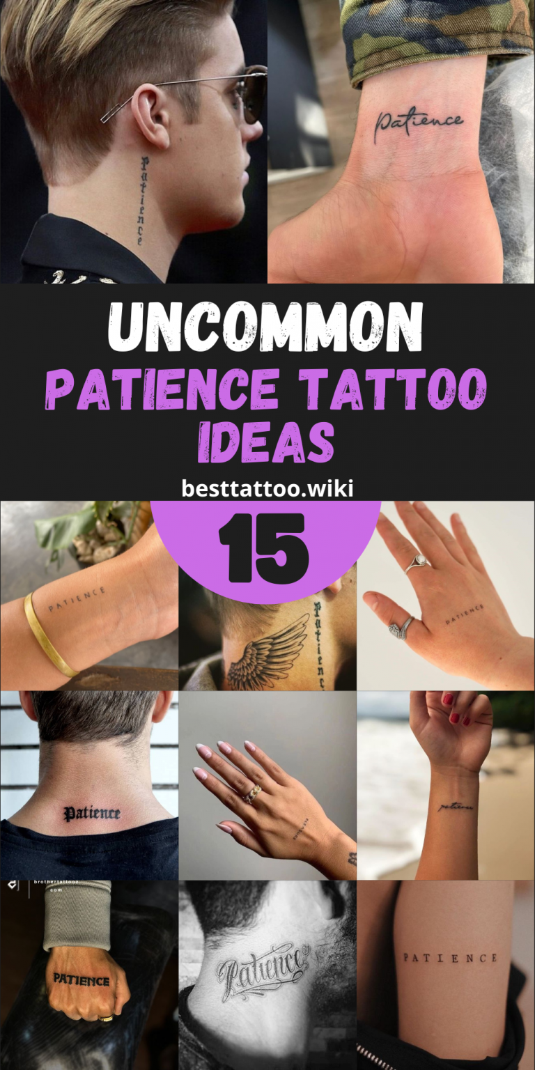 Explore the Tranquil Beauty of Patience Tattoos - Top 15 Inspiring ...