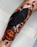 Discover 20 Spellbinding Jack o' Lantern Tattoo Ideas for a Bewitching ...
