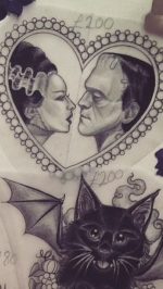 Explore 17 Unique Frankenstein Tattoo Designs & Ideas - 2024's ...