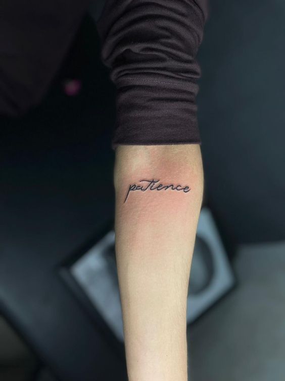 Explore the Tranquil Beauty of Patience Tattoos - Top 15 Inspiring ...