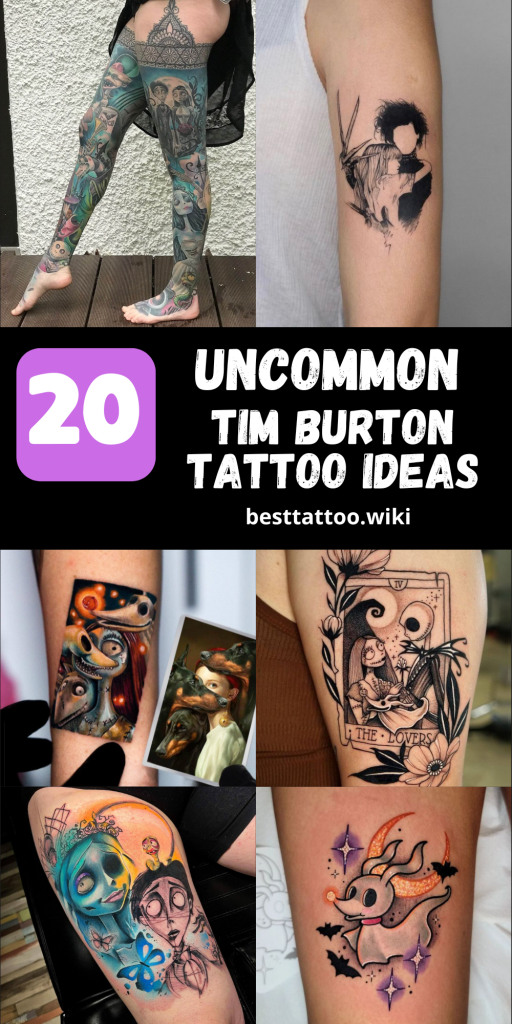 Top 20 Tim Burton Inspired Tattoos: Unique Designs & Ideas for Gothic ...