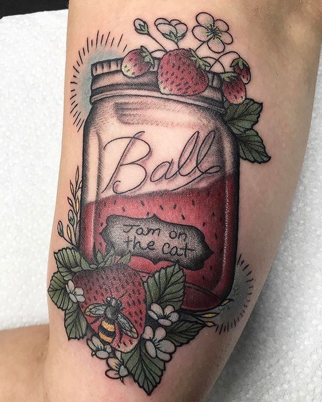 Unique 19 Mason Jar Tattoo Inspirations 2024: Preserving Memories ...