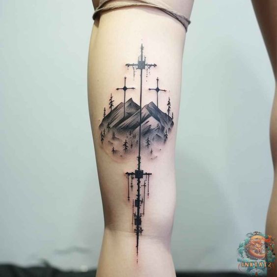 Discover Spiritual Depth with 17 Three Crosses Tattoo Designs for Men ...