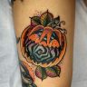 Discover 20 Spellbinding Jack o' Lantern Tattoo Ideas for a Bewitching ...