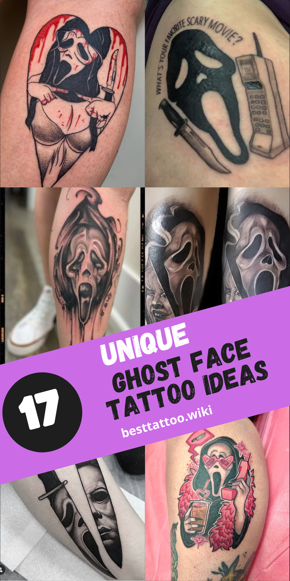 Unique 17 Ghost Face Tattoo Ideas 2024: From Minimalist Designs to Full ...