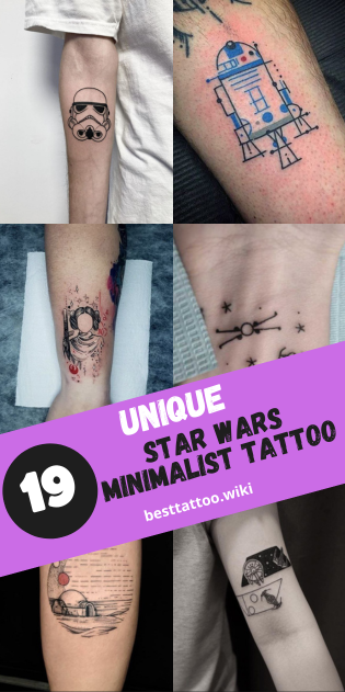 Embracing the Galaxy: 19 Minimalist Star Wars Tattoo Designs for 2024