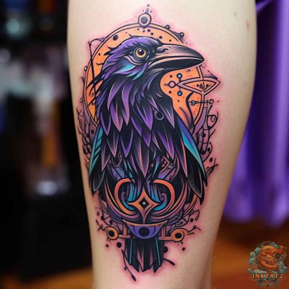 Explore 21 Striking Raven Tattoo Designs for 2024: Inspirations for Men ...