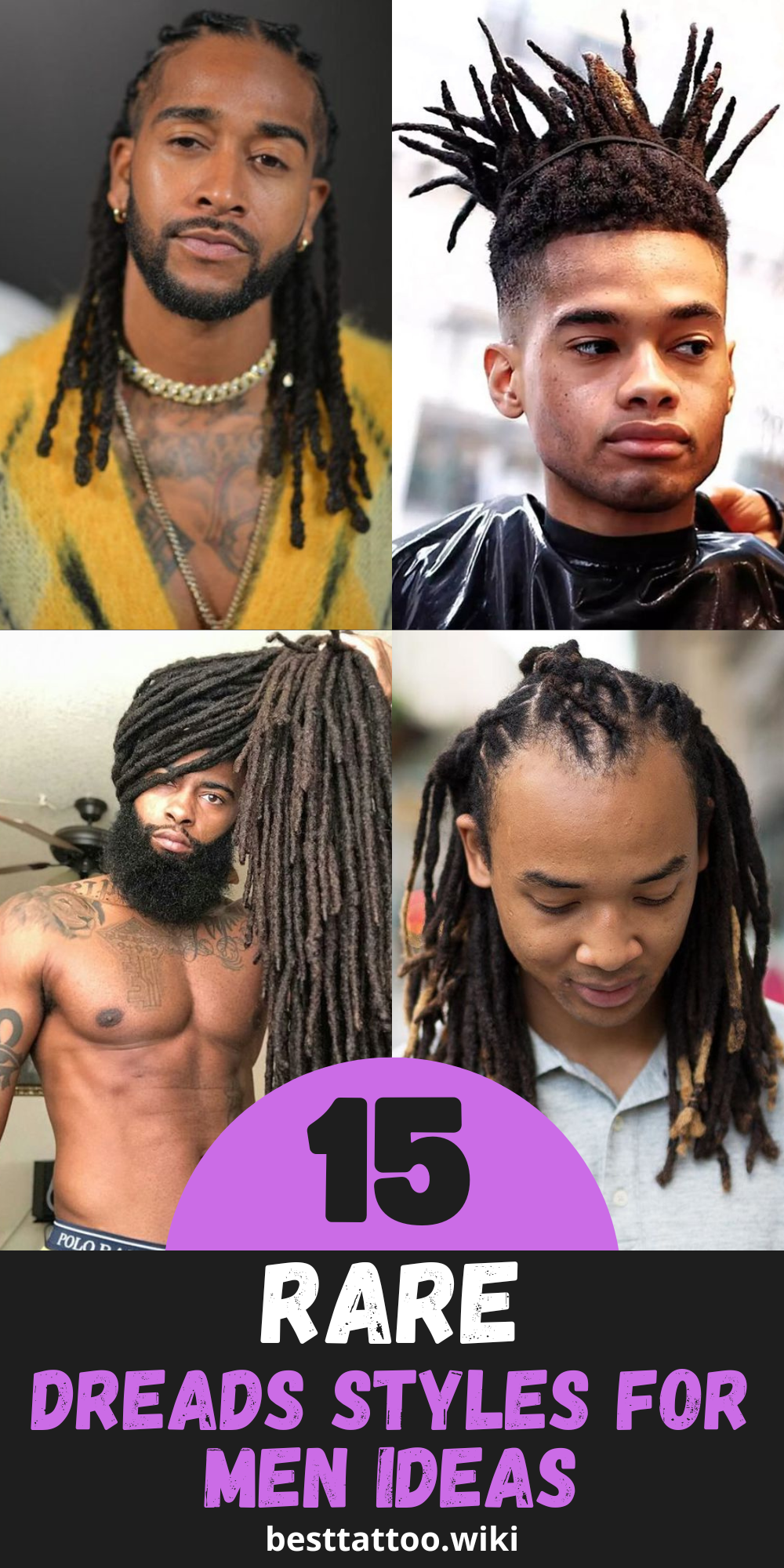 Explore Top 15 Dreadlock Styles for Men in 2024: Creative & Inspiring ...