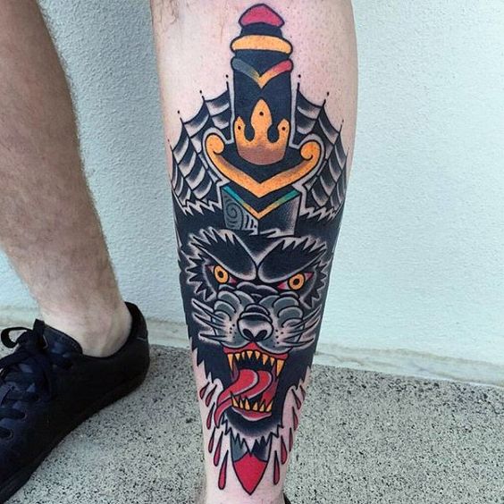 Explore 20 Bold Shin Tattoo Ideas for Men in 2024 - From Classic ...