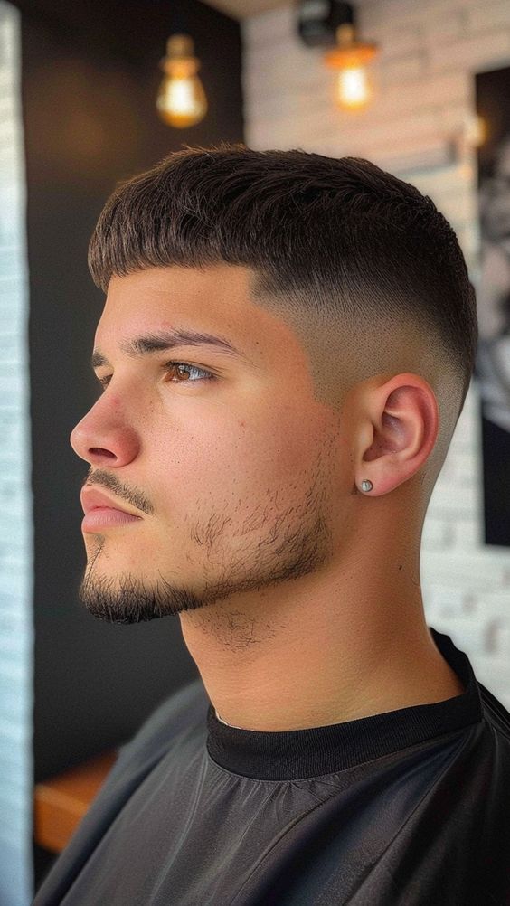 Explore 21 Trending Men's Fringe Haircut Styles for 2024: Curly ...