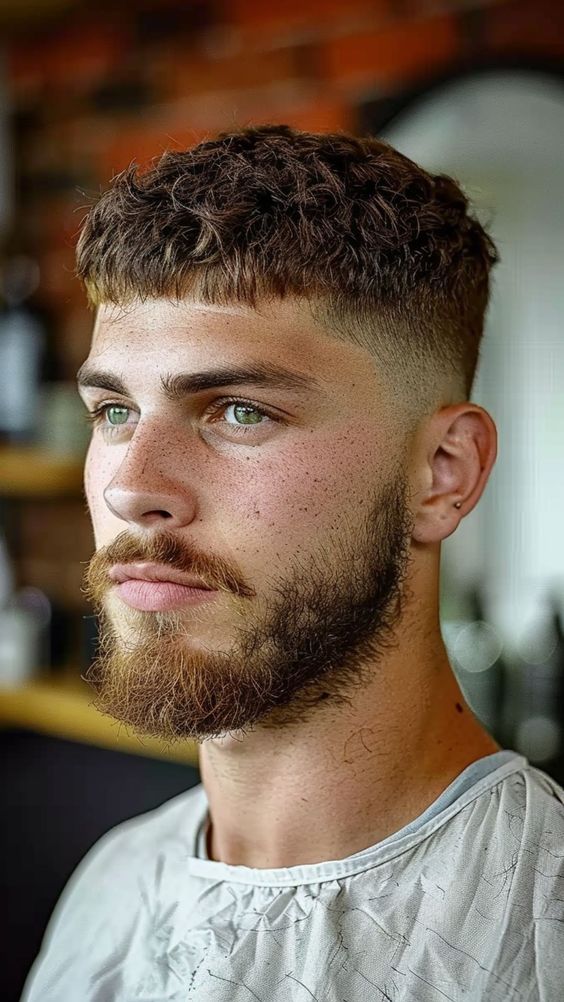 Explore 21 Trending Men's Fringe Haircut Styles for 2024: Curly ...