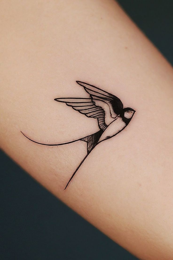 Swallow Tattoos 2024: Discover 20 Unique and Symbolic Designs for Men ...