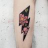 Unleash the Storm: 18 Striking Lightning Bolt Tattoo Designs for ...