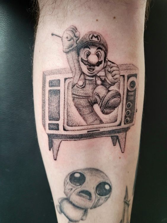 Explore 19 Unique Super Mario Tattoo Designs to Celebrate Your Love for ...