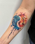 Explore 16 Stunning Fire and Ice Tattoo Designs for 2024: Unleash Your ...