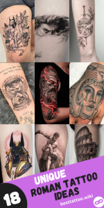 Explore 18 Exquisite Roman Tattoo Ideas: Designs from Mythology to ...