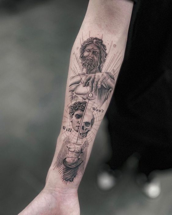 Explore 18 Exquisite Roman Tattoo Ideas: Designs from Mythology to ...