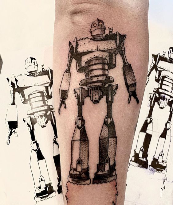 Explore 20 Unique Robot Tattoo Ideas for 2024: From Futuristic Samurai ...