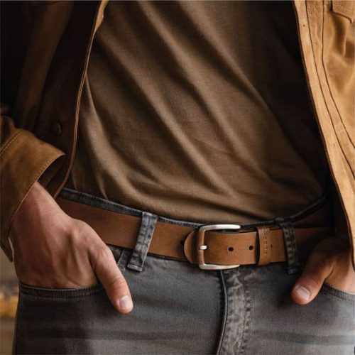 22 Stylish Belt Outfits for Men in 2024: From Classic Leather to Bold ...