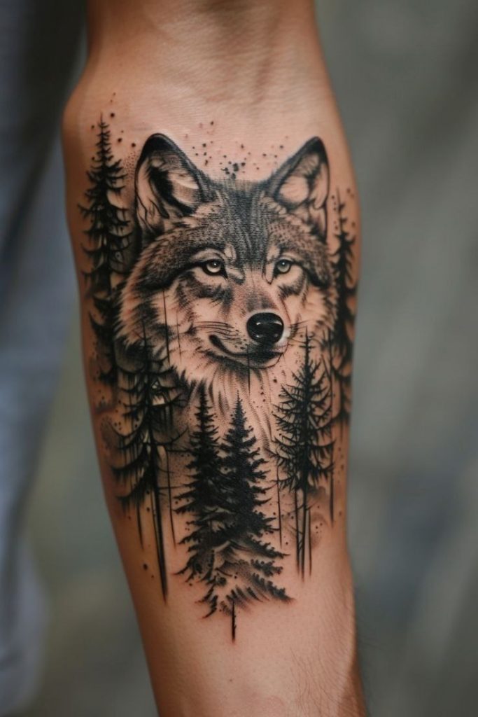 Explore 24 Stunning Realistic Wolf Tattoos for 2024: Top Design Ideas ...