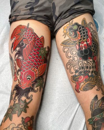Explore 20 Traditional Japanese Koi Fish Tattoos: Stunning Sleeve ...