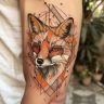 Explore 23 Stunning Geometric Fox Tattoo Ideas for 2024: Bold Designs ...