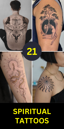 21 Inspiring Spiritual Tattoo Ideas: Symbols of Wisdom, Meaning, and ...