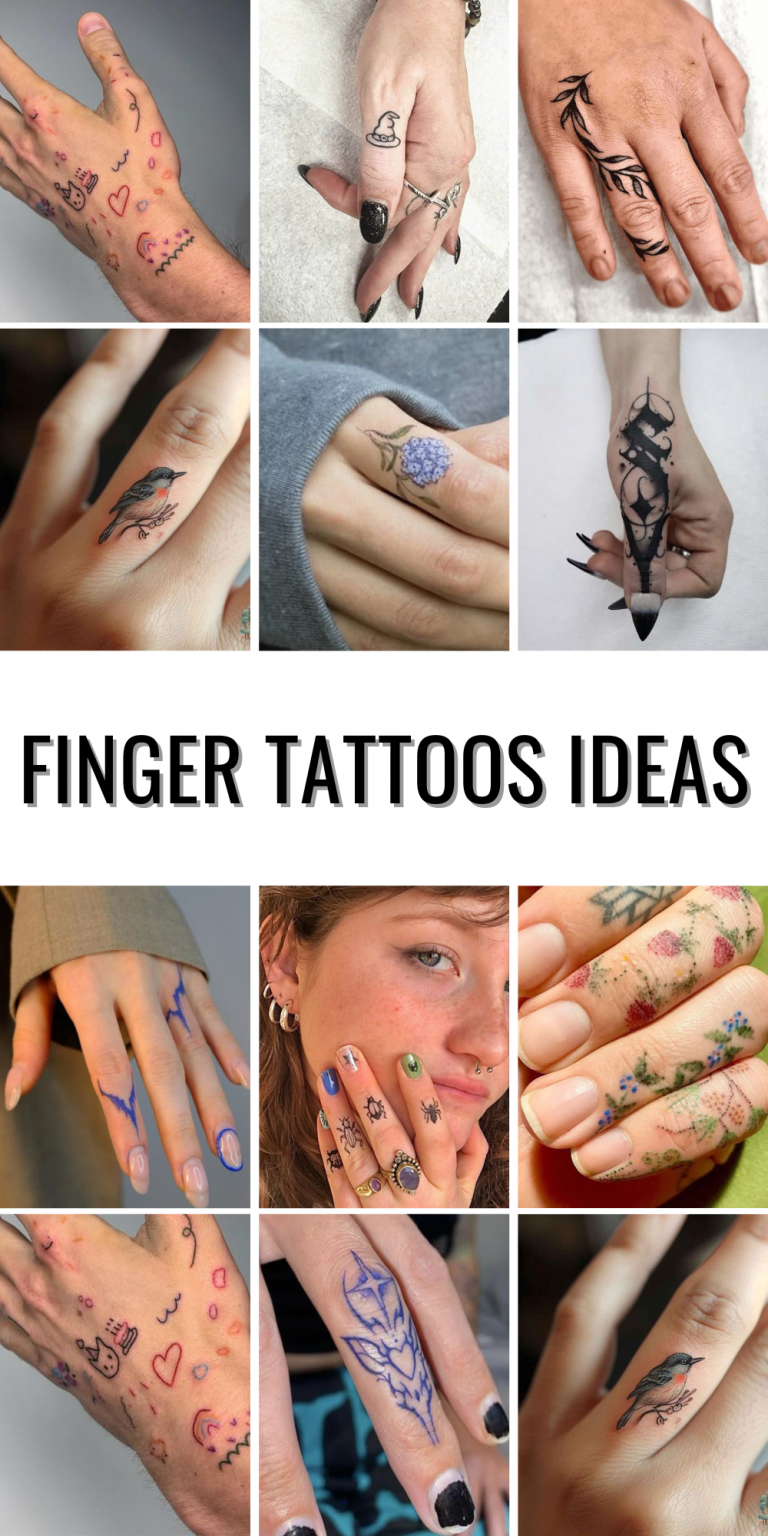 25 Unique Finger Tattoo Ideas to Inspire Your Next Design