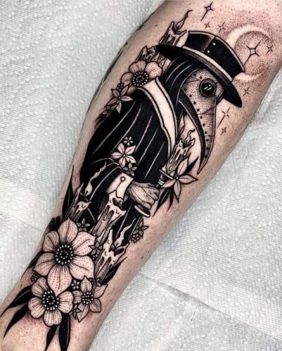 25 Scary Tattoo Ideas for Men and Women: Perfect Dark Art Sleeve and ...