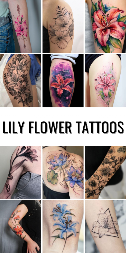 24 Lily Flower Tattoos Ideas: Stunning Designs and Symbolism