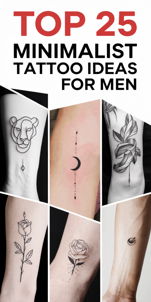 Discover 25 Minimalist Tattoo Ideas for Men 2025: Unique and Meaningful ...
