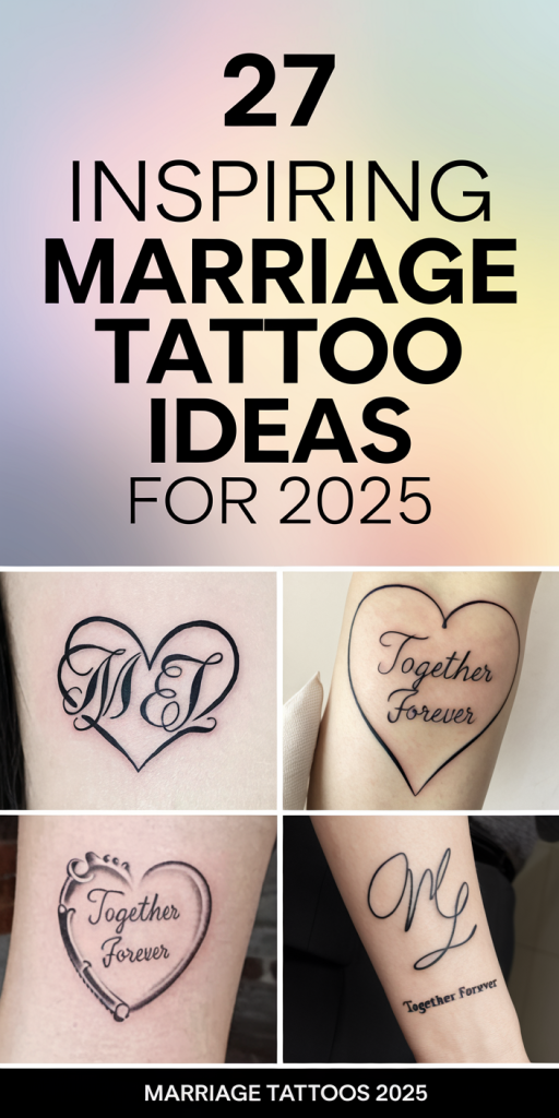 27 Unique Marriage Tattoo Ideas for 2025 – Meaningful Matching Tattoos ...