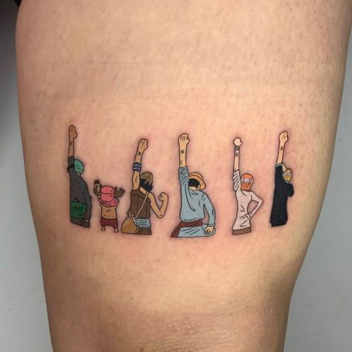 Best 26 One Piece Tattoo Ideas – Luffy, Zoro, Ace, Law, Minimalist ...